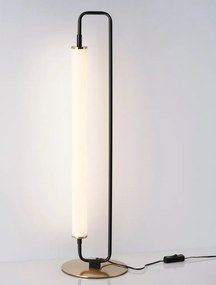 Bílá/matně černá kovová LED stolní lampa (výška 68 cm) Wetro – Nova Luce