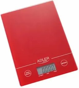 Adler AD 3138 červená / Kuchyňská váha / až 5 kg