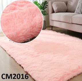 Hedvábný nadýchaný koberec s dlouhým vlasem, více barev a velikostí Barva: CM2016, Rozměry: 50x80 cm