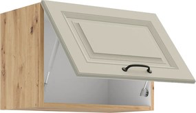 STILO ac | horní skříňka 50 GU-36 1F výklopná | 50 cm | artisan/světle šedá