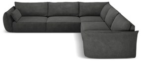 Šedá rohová pohovka (variabilní) Vanda – Mazzini Sofas