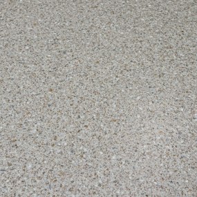 Gerflor, PVC podlaha - lino AladinTex 0711 Gravel, na míru, šíře 4m, béžová, bez podkladu, ložnice