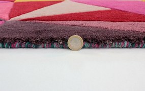 Flair Rugs, Ručně všívaný běhoun Illusion Falmouth Multi, 60x230, vícebarevná, chodba / předsíň