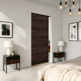 Posuvné dveře HS-45 BELMO 100 tmavý jasan