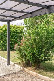 LANIT PLAST, s.r.o. kovový přístřešek / carport TRIGANO JARDIN LIBECCIO WALL LG2464