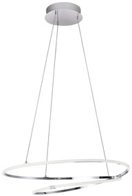 Originální závěsné LED svítidlo Viareggio v elegantním chromovém designu
