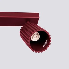 Brilagi - LED Bodové svítidlo CRESTO 4xGU10/10W/230V burgundy
