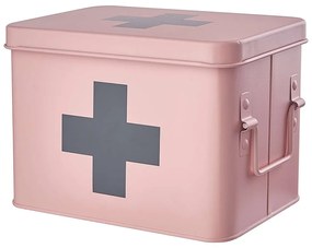 Butlers MEDIC Box na léky - sv. růžová
