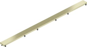 Mexen Flat M13 kryt 2v1 pro liniový odtok 80 cm, zlatý kartáčovaný - 1A19080