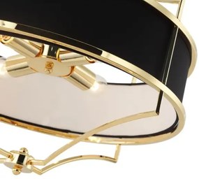 Designový lustr Stesso 55 černá
