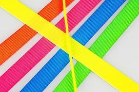 Flexi Neon S pásek 5m černo-žluté / Vodítko
