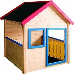 Woody Zahradní domeček s barevným lemováním / od 3 let