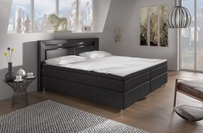 postel boxspring MILANO I - TYP 1 - 180x200cm - úlož. prostor - otevírací