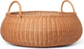 Výprodej Ferm Living designové koše na prádlo Braided Basket Low