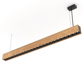 Pracovní svěšené svítidlo ze dřeva woodLED Linx Accent Délka: 1806 mm, Dřevodekor: Ořech Americký