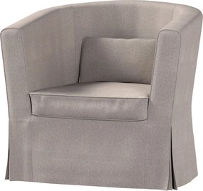 Potah na křeslo IKEA Ektorp Tullsta barva béžová látka pletený vzor