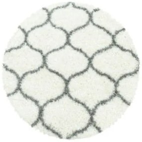 Ayyildiz koberce Kusový koberec Salsa Shaggy 3201 cream kruh - 160x160 (průměr) kruh cm