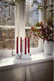 Porcelánový adventní svícen s vánočním motivem Hammershøi Christmas – Kähler Design