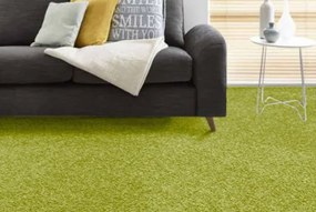 Koberce Breno Metrážový koberec DALTON 21, šíře role 400 cm, Zelená