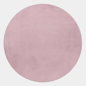 Vopi | Kusový koberec kruh Pouffy 5100 rose - Kruh 160 cm průměr