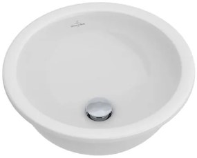 Villeroy & Boch Loop&Friends - Vestavné umyvadlo, průměr 330 mm, s přepadem, bílá 61803301