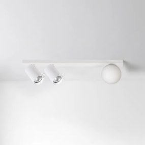 Brilagi - Bodové svítidlo SELE BALL 2xGU10/30W/230V + 1xG9/10W bílá