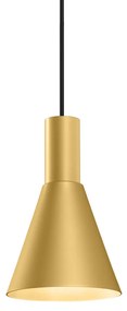 Závěsné designové svítidlo Odrey 4.0  Závěsné designové svítidlo Odrey 4.0 Barva: Zlatá / Zlatá, Rozeta: Přisazená rozeta - černá