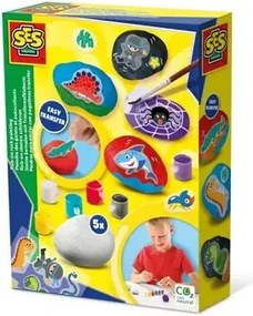 SES Malování kamínků s nálepkami / od 5 let