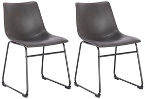 2 x Jídelní židle Hawaj CL-840 | tmavě šedá