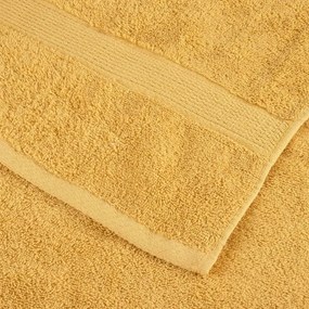 8dílná sada ručníků Premium SOLUND zlatá 600 g/m² 137542