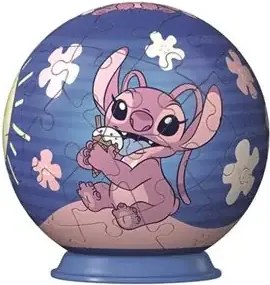 Ravensburger 3D Puzzle -Ball Disney: Stitch - Angel / 54 dílků / od 6