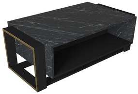 Konferenční stolek Bianco černý mramor