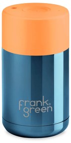 Frank Green Ceramic 295 ml nerezový - chrome blue / neon orange