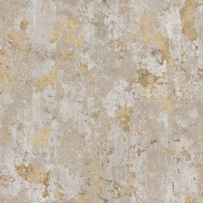Hnědo-zlatá vliesová tapeta na zeď, štuk, 21172, Cvlto, Cristiana Masi by Parato