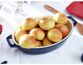 Staub keramická zapékací mísa oválná 17 cm/0,4 l tmavě modrá, 40511-154