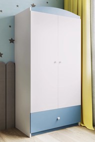BabyBeds Dětská skříň Babydreams Barevné provedení: Modrá