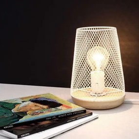 Designová stolní lampa Marco 15 bílé