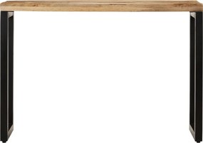 vidaXL Konzolový stolek 110x35x76 cm masivní hrubé mangovníkové dřevo [353909]