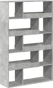 Dělicí stěna betonově šedá 100 x 33 x 156,5 cm kompozitní dřevo 3309495