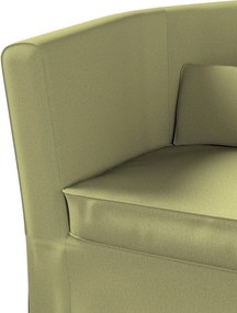 Potah na křeslo IKEA Ektorp Tullsta barva zelená látka lesklé, sametová