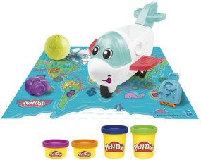 HASBRO PLAY-DOH Průzkumné letadlo kreativní set s modelínou a podložkou 14f88045
