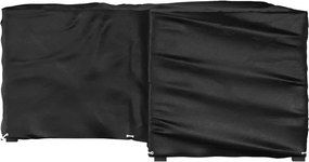 Plachta na zahradní nábytek tvar L 16 oček 215 x 215 x 90 cm 319316