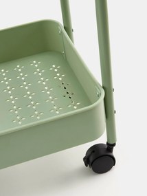 Sinsay - Tříúrovňový regál na kolečkách - zelená