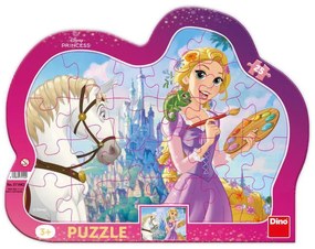 Dino Locika 25 dílků deskové puzzle