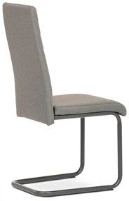 Jídelní židle SAVONA — látka, více barev Krémová