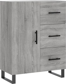 Skříň highboard šedá sonoma 69,5 x 34 x 180 cm kompozitní dřevo 3189475