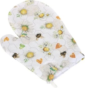 Bellatex Kuchyňská chňapka Velikonoce 28x18 cm Kytička Žlutá