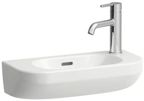 Laufen Lua Umývátko 50 x 23 cm, s otvorem pro baterii vlevo, bílá H8150820001051