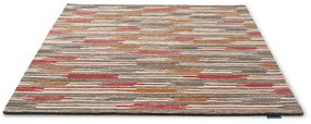 Sanderson Ishi 146000 200x280cm Indian Red Charcoal