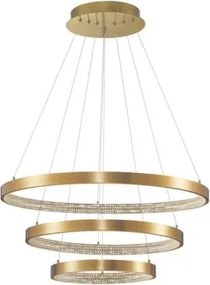 Závěsné LED svítidlo NOVA LUCE PRESTON 112W 3000K 9862853 stmívatelné Triac